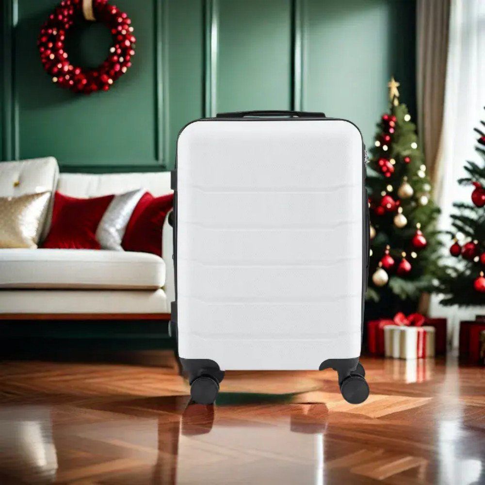 VIKICHER [Elegant Hardshell Roller Suitcase] Lightweight Hardside ...